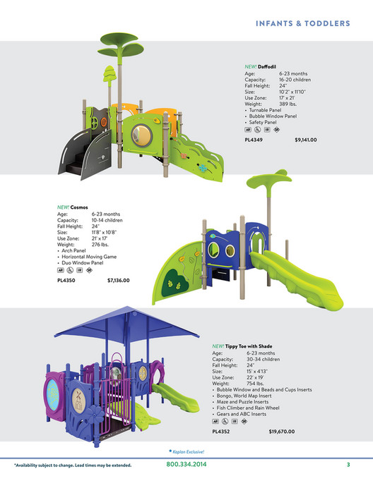Kaplan Early Learning Company - 2024 Playground Catalog - Page 4-5