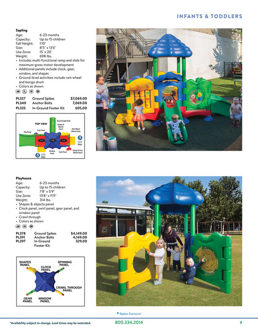 Kaplan Early Learning Company - 2024 Playground Catalog - Page 10-11