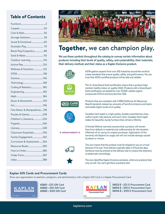 Kaplan Early Learning Company - 2025 ECE Catalog - Page 2-3